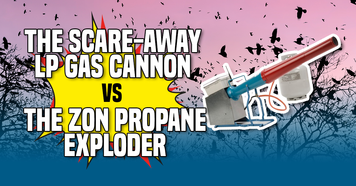 The Scare-Away LP Gas Cannon crushes the Zon Propane ExploderReed-Joseph